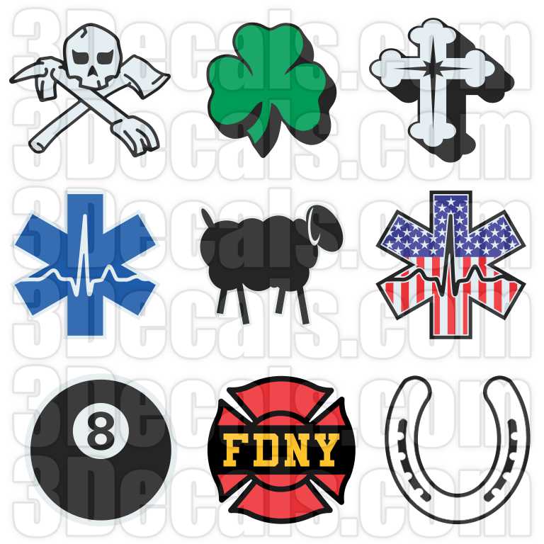 Assorted Designs | 3Decals